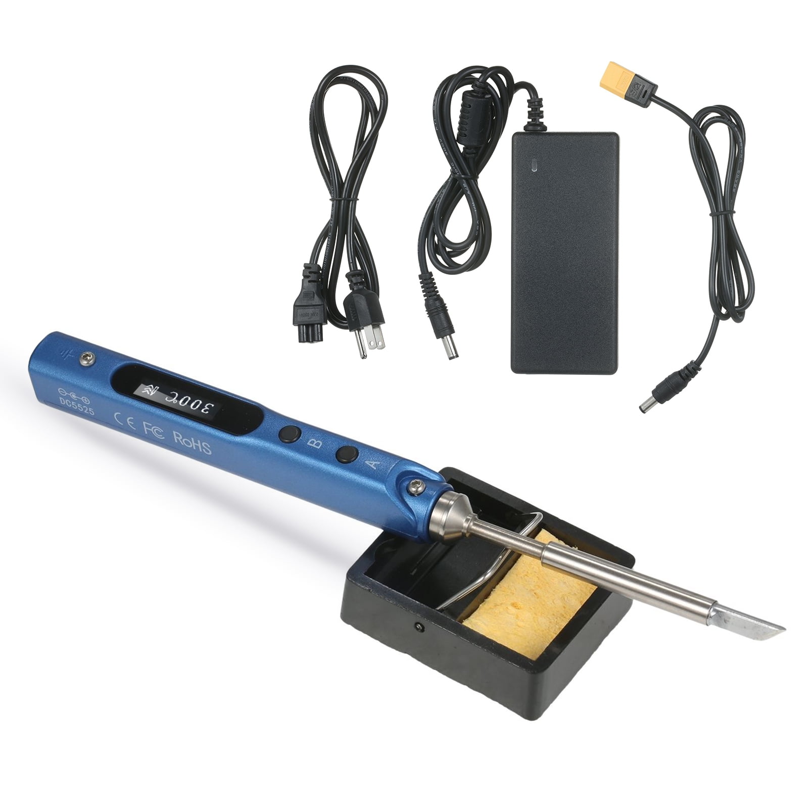 SEQURE SQ-001 Compact Smart Electric Soldering Iron with LED Digital ...