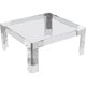 Meridian Furniture Casper Squared Glass Top Coffee Table in Chrome ...
