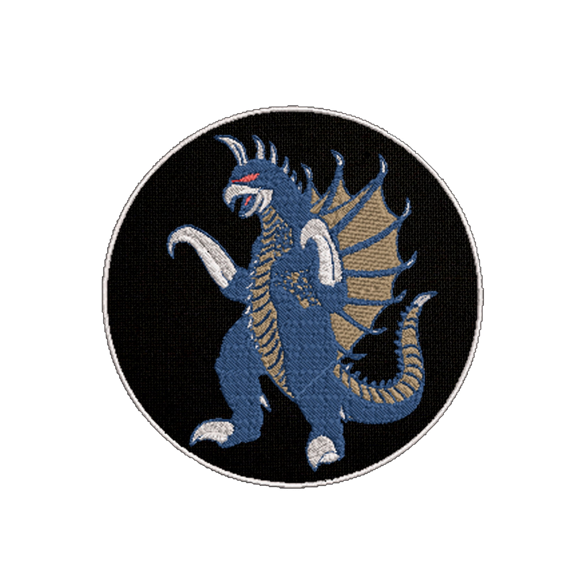 Godzilla King of The Monsters Gigan Embroidered Patch Iron-On Applique ...