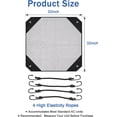 36"x36" Air Conditioner Covers for Outside, Premium Breathable Mesh ...