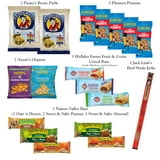 Foxy Fane 60ct Premium Healthy Snack Box, Chips, Nuts, Bars, Popcorn ...