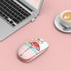 Jelly Comb 2.4G Slim Wireless Mouse with Nano Receiver (Flamingo ...
