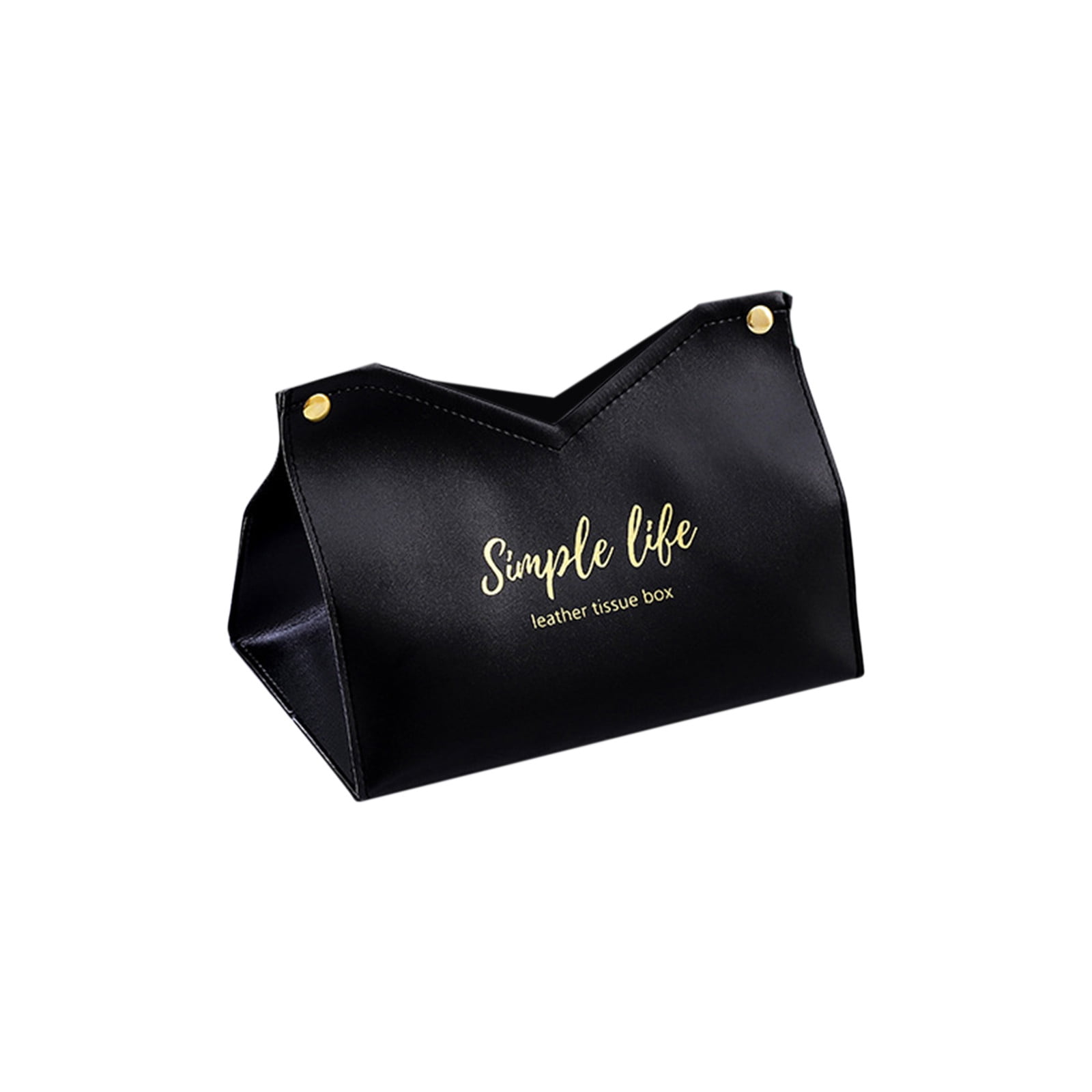 Click here for Pompotops Leather Tissue Box Cover  Triangular Fol... prices
