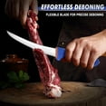 DRAGON RIOT 3 Pcs Butcher Knives Set, Meat Processing Knife Set for ...