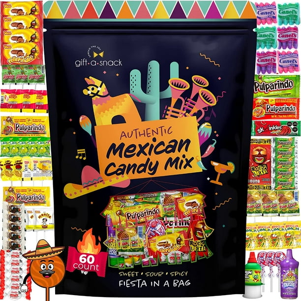 Mexican Candy Variety Pack Mix, Dulces Mexicanos Surtidos, Bulk ...
