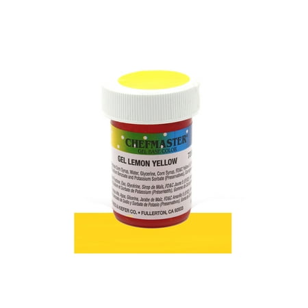 Chefmaster Lemon Yellow Concentrated Gel Food Color, 1 Oz. - Walmart.ca