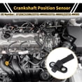Unique Bargains 1 Pc Crankshaft Position Sensor for Nissan TITAN 5.6 ...