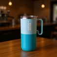 AOOOWER 600ML Stainless Steel Coffee Cup Drinking Mug For Daily ...