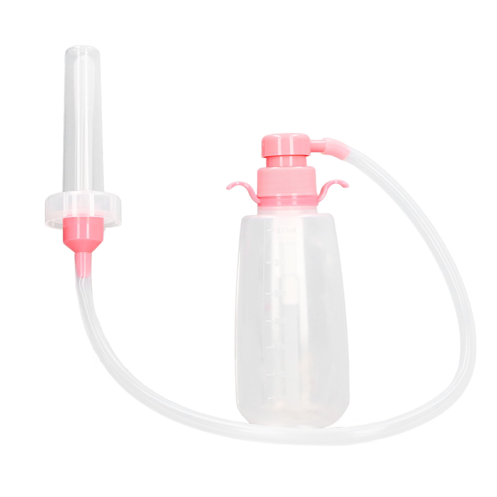 Vaginal Syringe Cleaner, Reusable Pink Vaginal Cleansing Douche Top ...