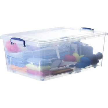 Super Stacker Storage Box-3.6"X4"X6.5" Assorted Colors - Walmart.com