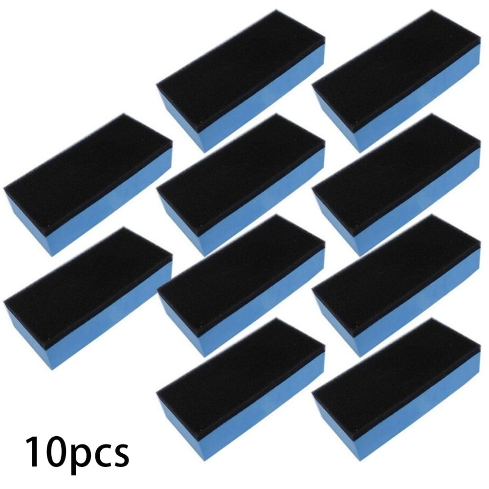 Sufanic 10Pcs Car Ceramic-Coating Sponge Glass Nano Wax Coat Applicator ...