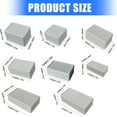 Quick Assembly Plastic Junction Box with Spacious Interior for Efficient Cable Managements and ...