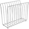 Home Basics Free-Standing Magazine Rack, Chrome - Walmart.com