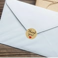 500 PCS Thank You Stickers Roll 1 Inch For Thank You Cards, Birthday ...