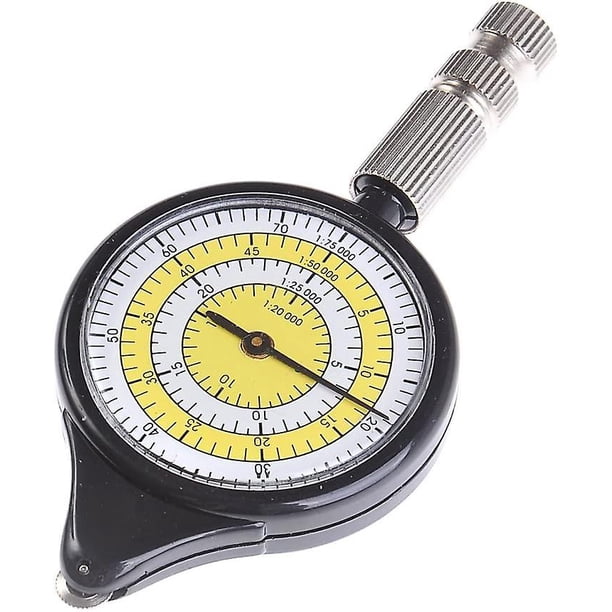 Telémetro: Telémetro, Opisómetro y Curvímetro; Blanco y amarillo ...