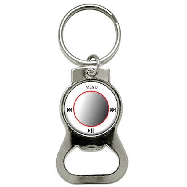 Ipod Nano Menu Bottle Cap Opener Keychain Ring - Walmart.com