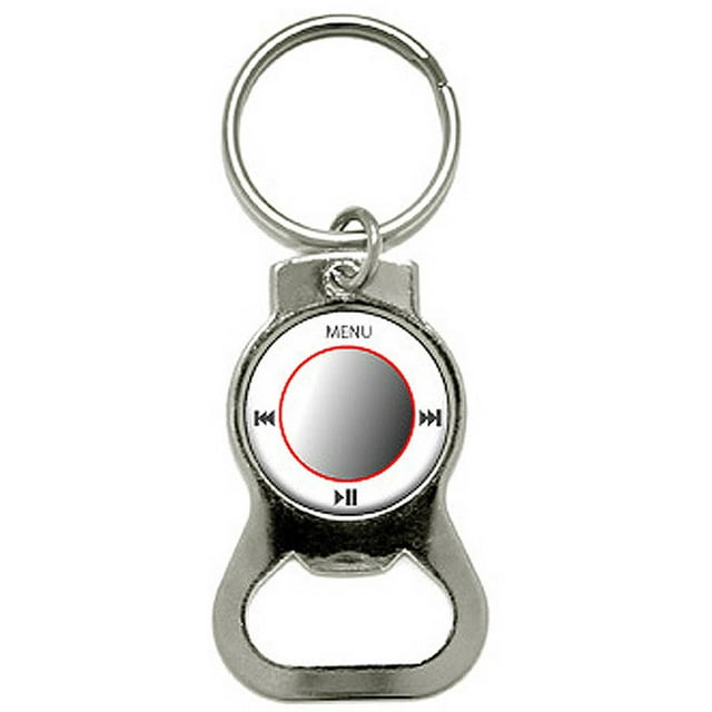 Ipod Nano Menu Bottle Cap Opener Keychain Ring - Walmart.com