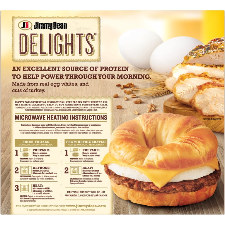 Jimmy Dean Frozen Breakfast Sandwiches