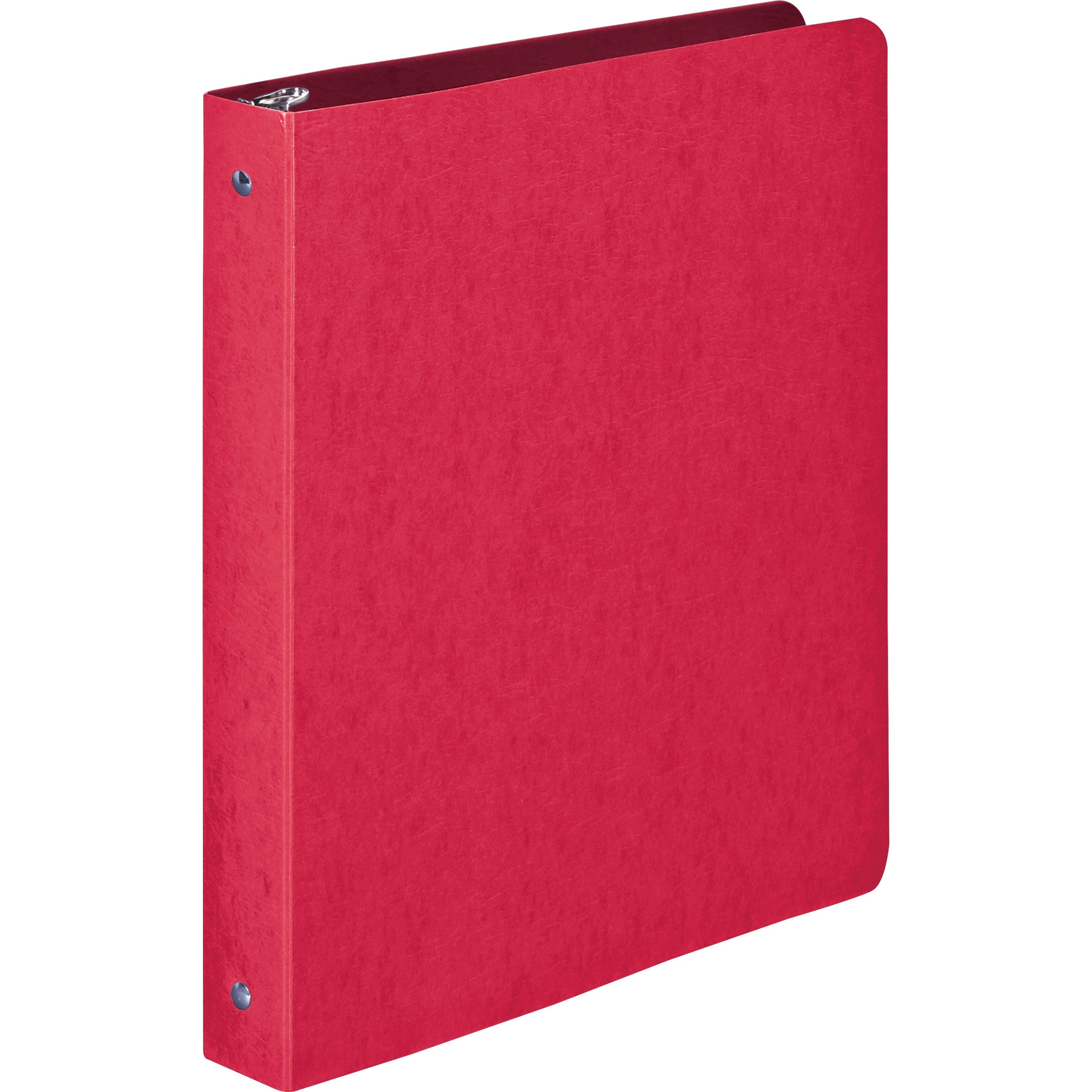 Wilson Jones PRESSTEX Round Ring Binder, 1" Cap, Executive Red ...