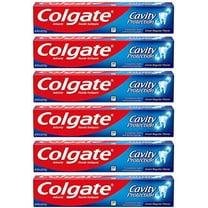 Colgate Cavity Protection Toothpaste, Fluoride Formulation, Travel Size ...