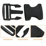 Uxcell 2Pack 1-1/4" Plastic Dual Adjustable Side Release Buckle for ...