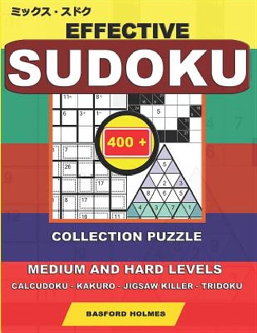 Pre-Owned Effective Sudoku. 400 Collection Puzzle.: Medium and Hard ...