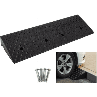 Heavy Duty Plastic Driveway Ramp for Car, Bike, Scooter, Motorcycle ...