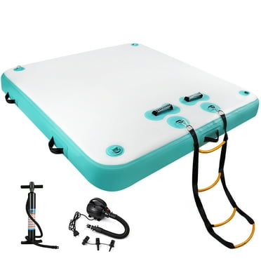 Patented 3-in-1 Inflatable Water Deck, Portable Swim Platform with ...