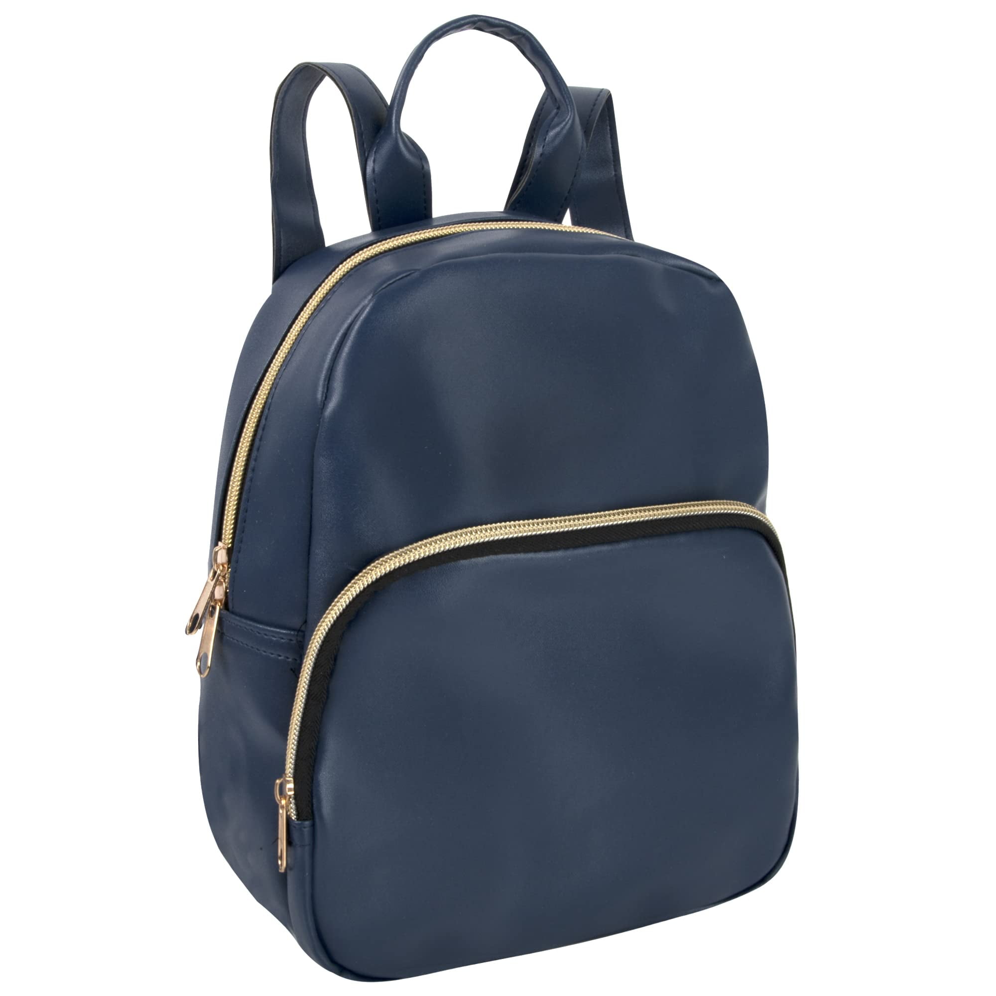 Emma & Chloe, Vinyl Mini Vegan Leather Small Fashion Backpack Purse for ...