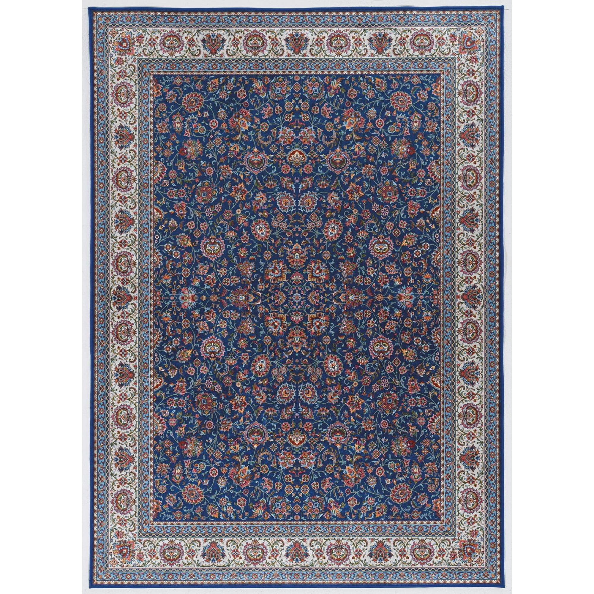 Linon Emerald Barton Cream & Grey 67 X 97 Area Rug 6 Ft.7 In. X 9 Ft.7 In.