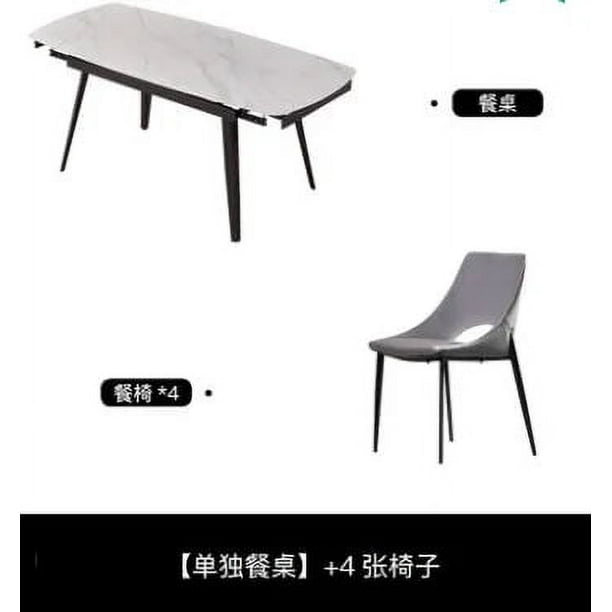 Italian imported rock plate dining table 2020 new modern luxury Italian ...