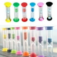 1minute Sand Egg Timer Teaching Games Cooking Timing Hourglass Different Colours Blue