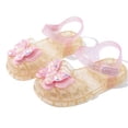 Avtoify Summer Jelly Rubber Childrens Girls Crystal Transparent Summer ...