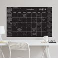 WallPops Black Academic Calendar 2018-19 - Walmart.com