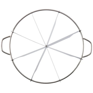 Great Credentials Stainless Steel 8 Slice Pie Cutter with Side Handles ...