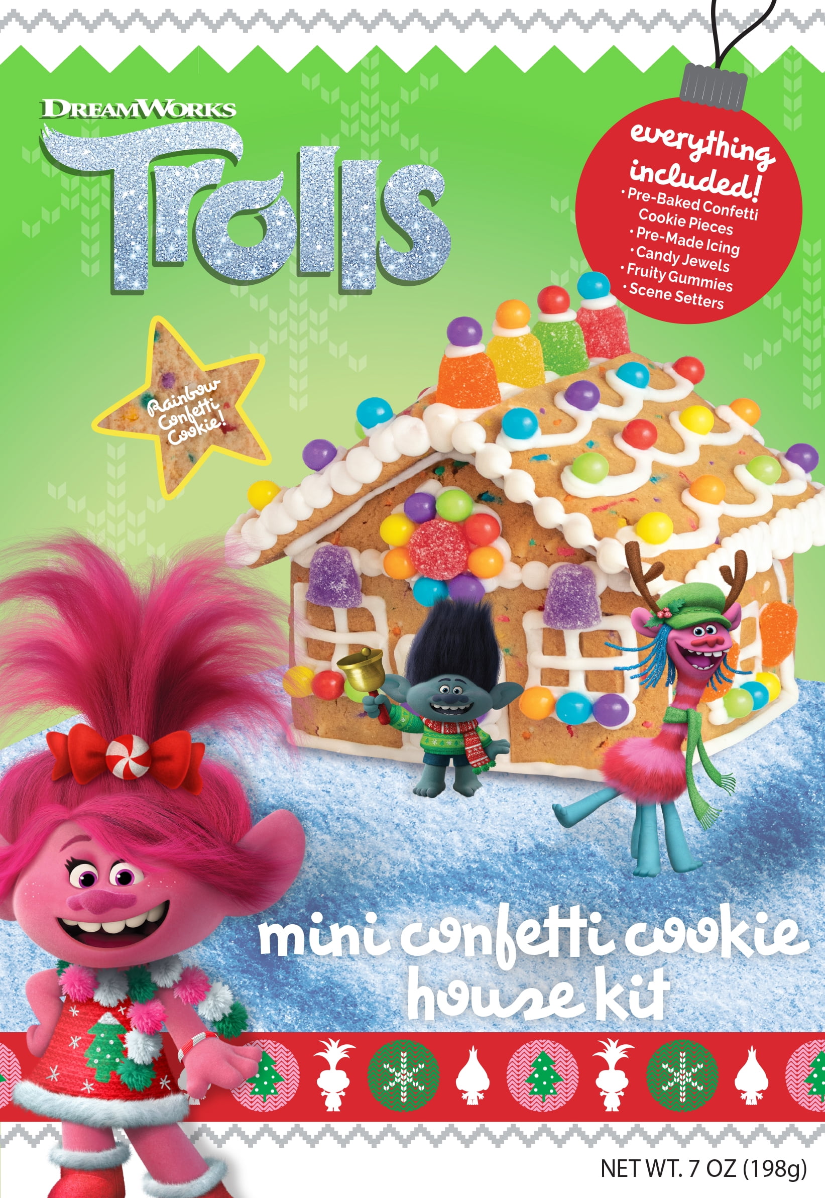 Trolls Mini Party Pop Cookie House Kit - Walmart.com