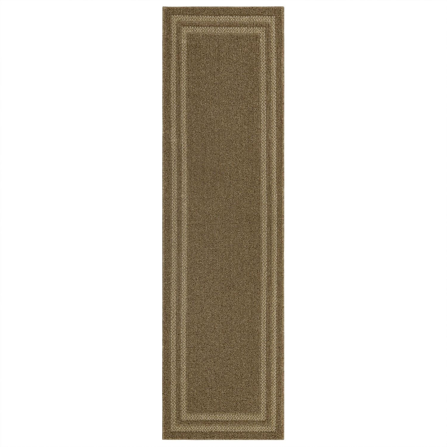 Click here for Mohawk Home Hall Border Near Black/Tan Tufted Poly... prices