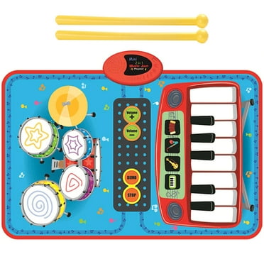 "Kidzlane Interactive Dance Mat - Game Toy for Kids - Musical Piano Mat ...