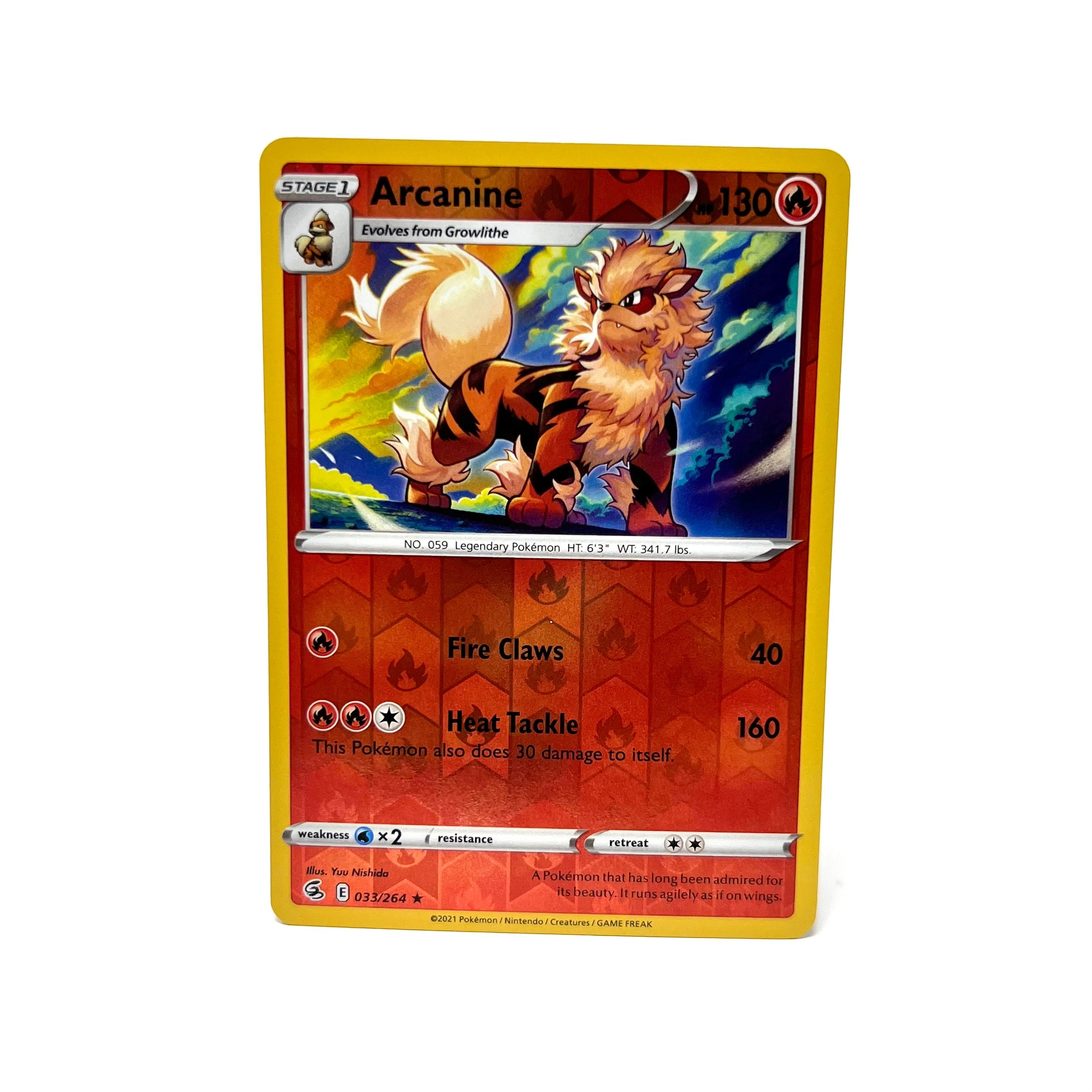 Arcanine Pokemon Card