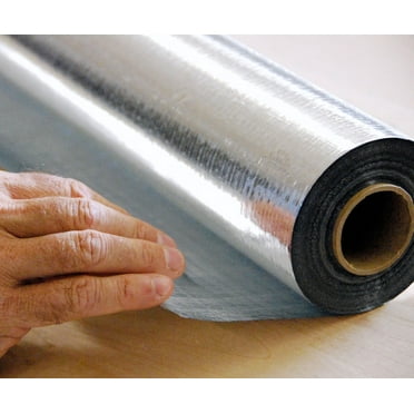 SmartSHIELD -3mm 48"x50Ft Reflective Insulation roll, Foam Core Radiant ...