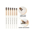 Kolinsky Acrylic Nail Brush Size 14,Nail Art Brush for Acrylic Powder ...