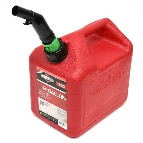 Briggs & Stratton Boat Fuel Can 85023 | 2+ Gallon Red HDPE Smart-Fill ...