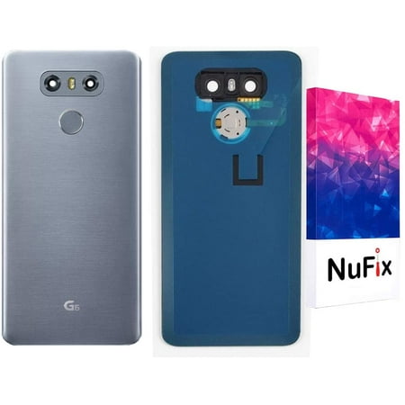 NuFix Replacement for LG G6 Back Glass Replacement with Camera lens ...
