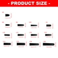 Black Plastic Safety Chain Sawing Protective Chainsaw Rod Sheath for ...