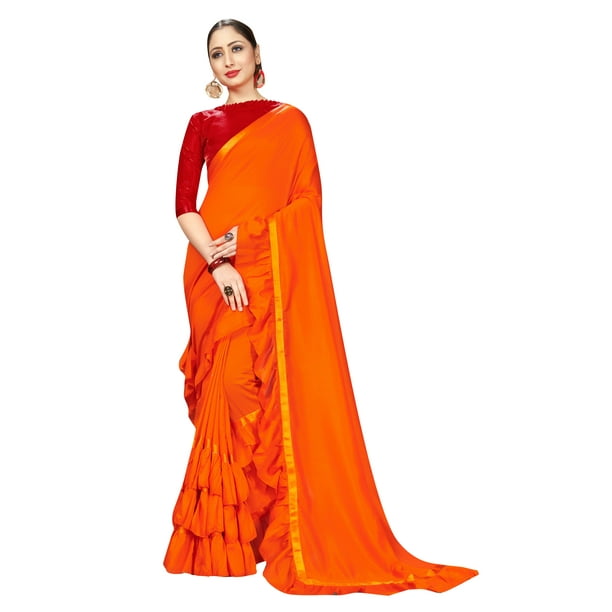 Frill Saree