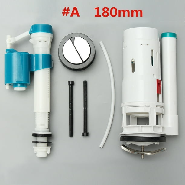 Cistern Toilet Repair DIY Kit - Push Button Valve Dual Flush Syphon ...