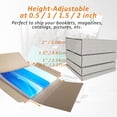 CH-BOX, Corrugated Mailing Boxes, 12.125x9.125x2" Height Adjust, White ...