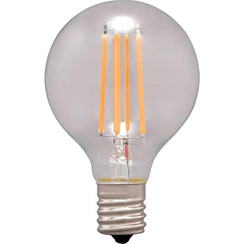 Iris Ohyama LED Filament Light Bulb E17 40W Equivalent 440lm Light Bulb ...