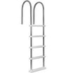 Aqua Select Hi-Rise Reverse Bend Stainless Steel in-Pool Ladder with ...