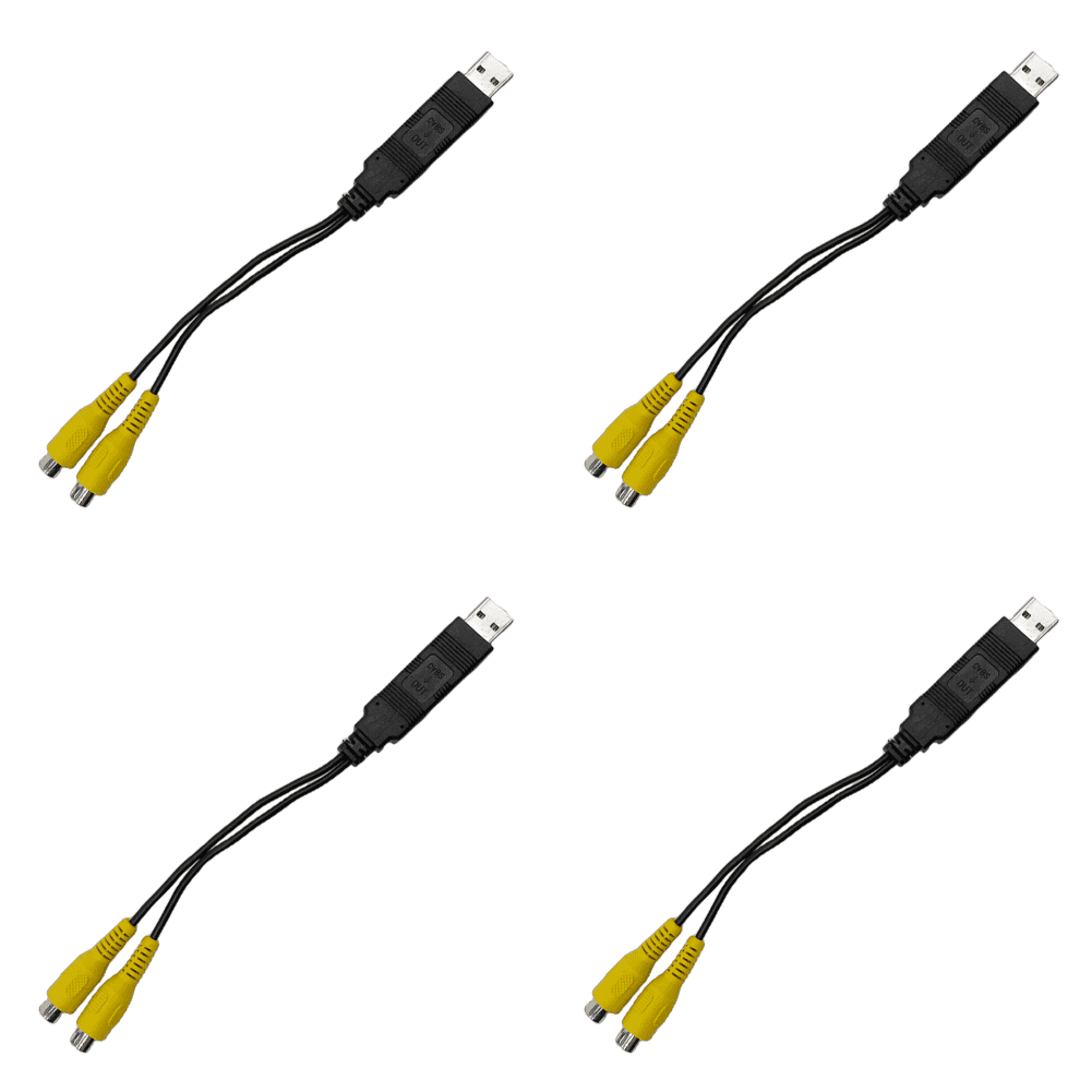 USB A CVBS RCA Video Cable 2 CVBS USB A RCA Cable Car Radio Accesorios ...